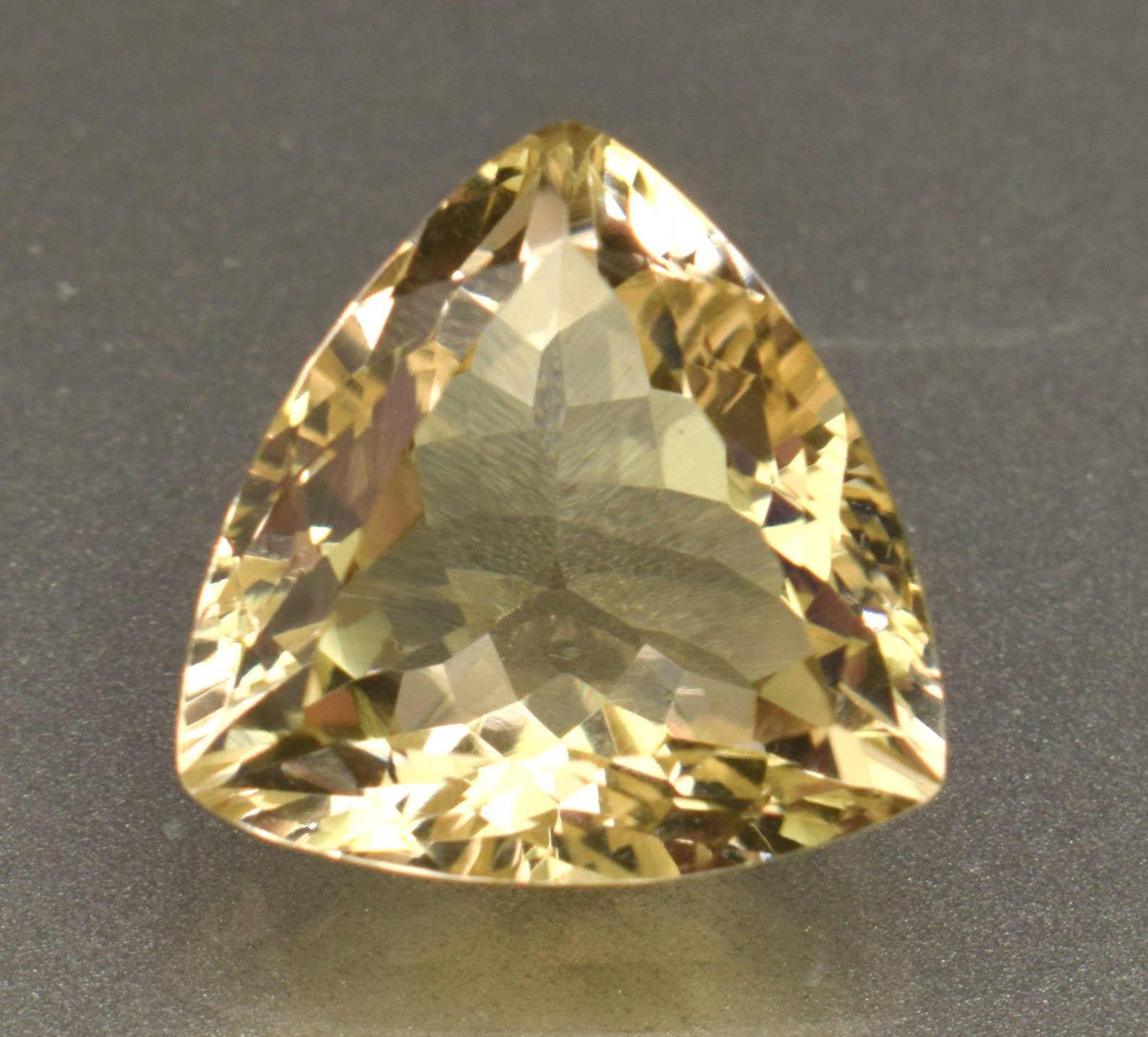 Natural Certified Lite Yellow Citrine 9.75 Ct Brilliant Cut | Etsy