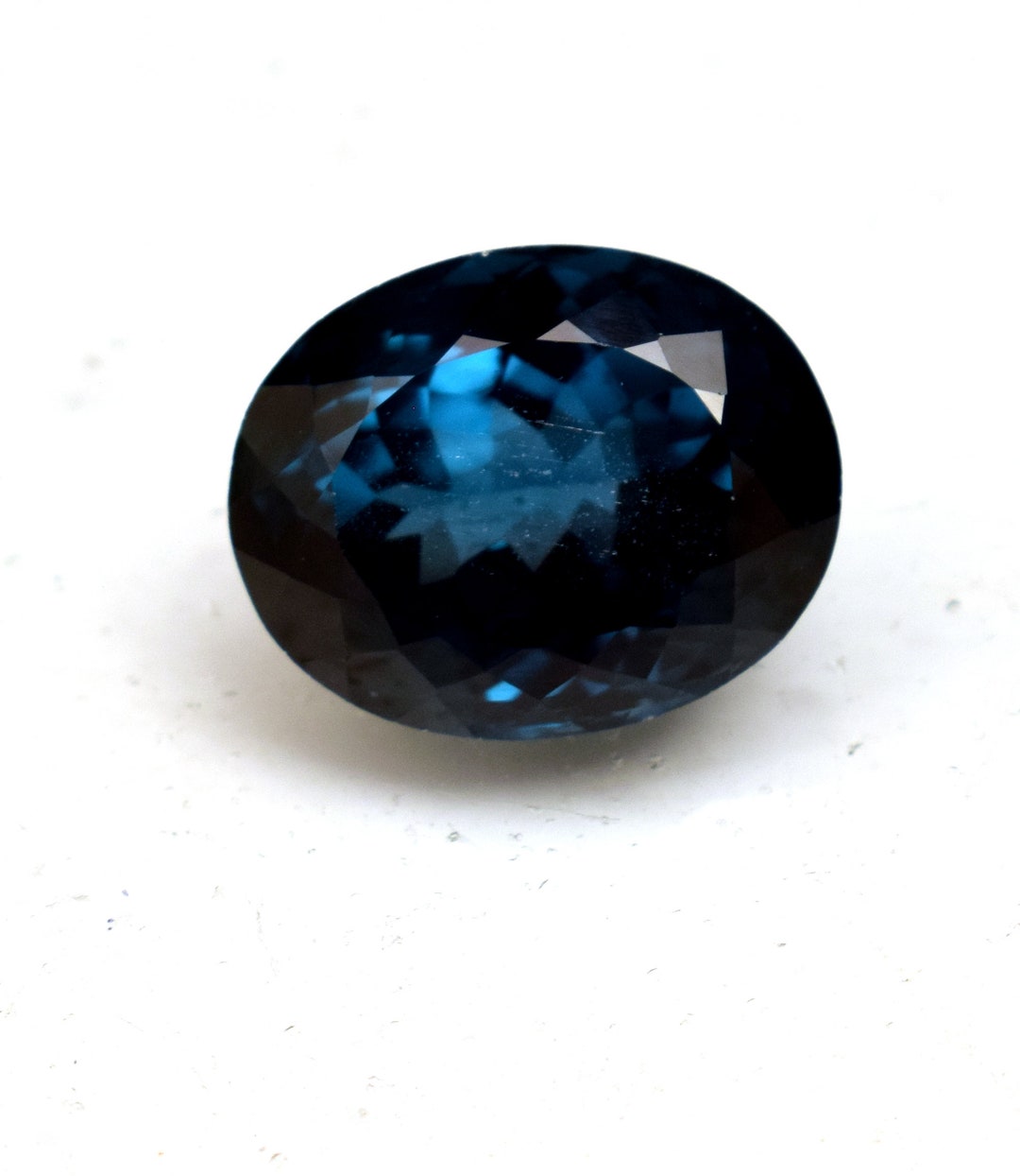 Natural Blue Indicolite Tourmaline Oval Cut 9.76 Ct Loose Gemstone ...