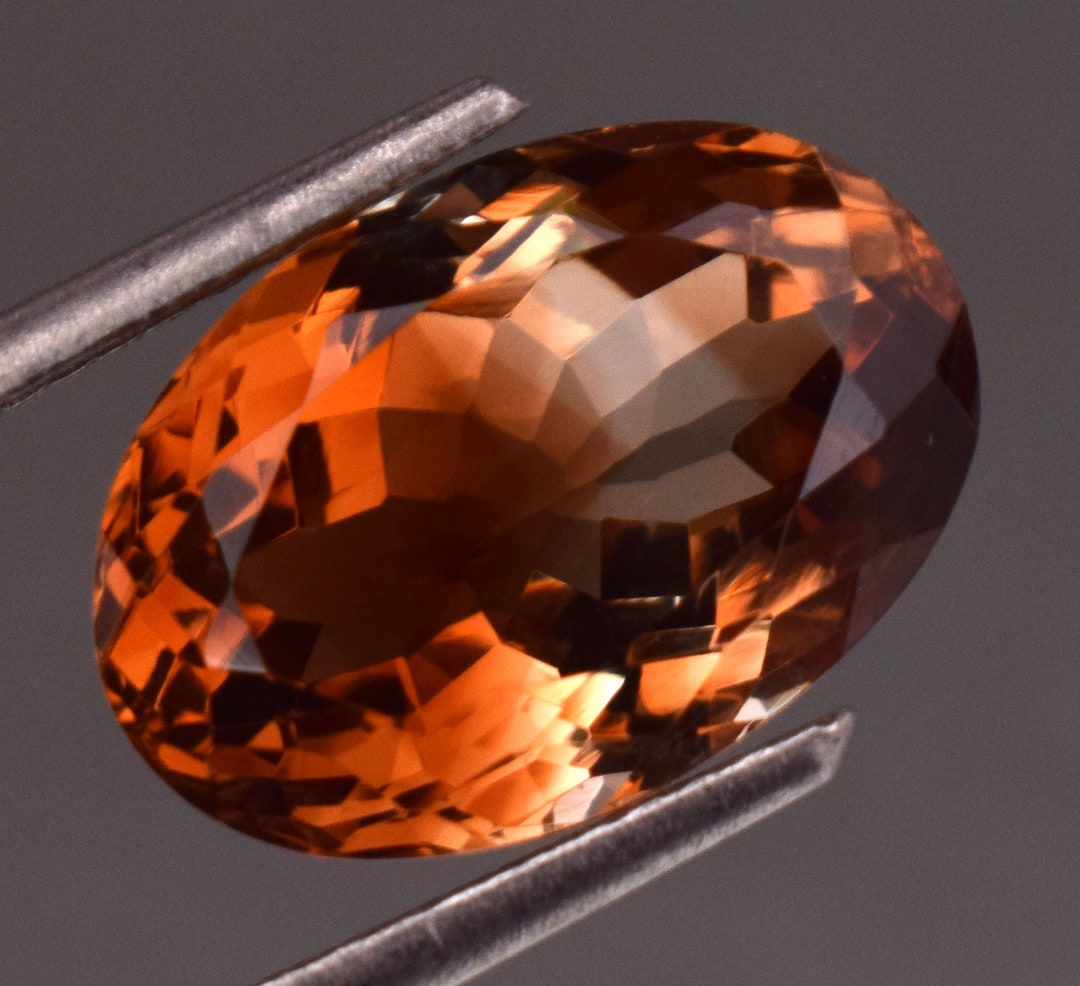 Top Color Natural Precious Imperial Topaz 7.50 Ct Flawless Oval Cut ...