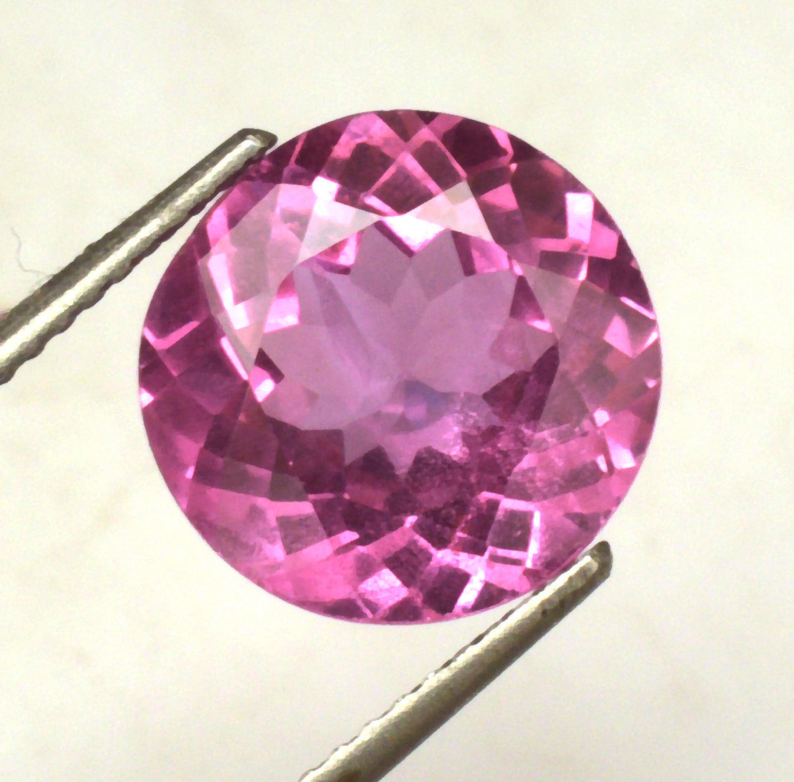 5.40 Ct Natural Certified Padparadscha Dark Pink Sapphire | Etsy