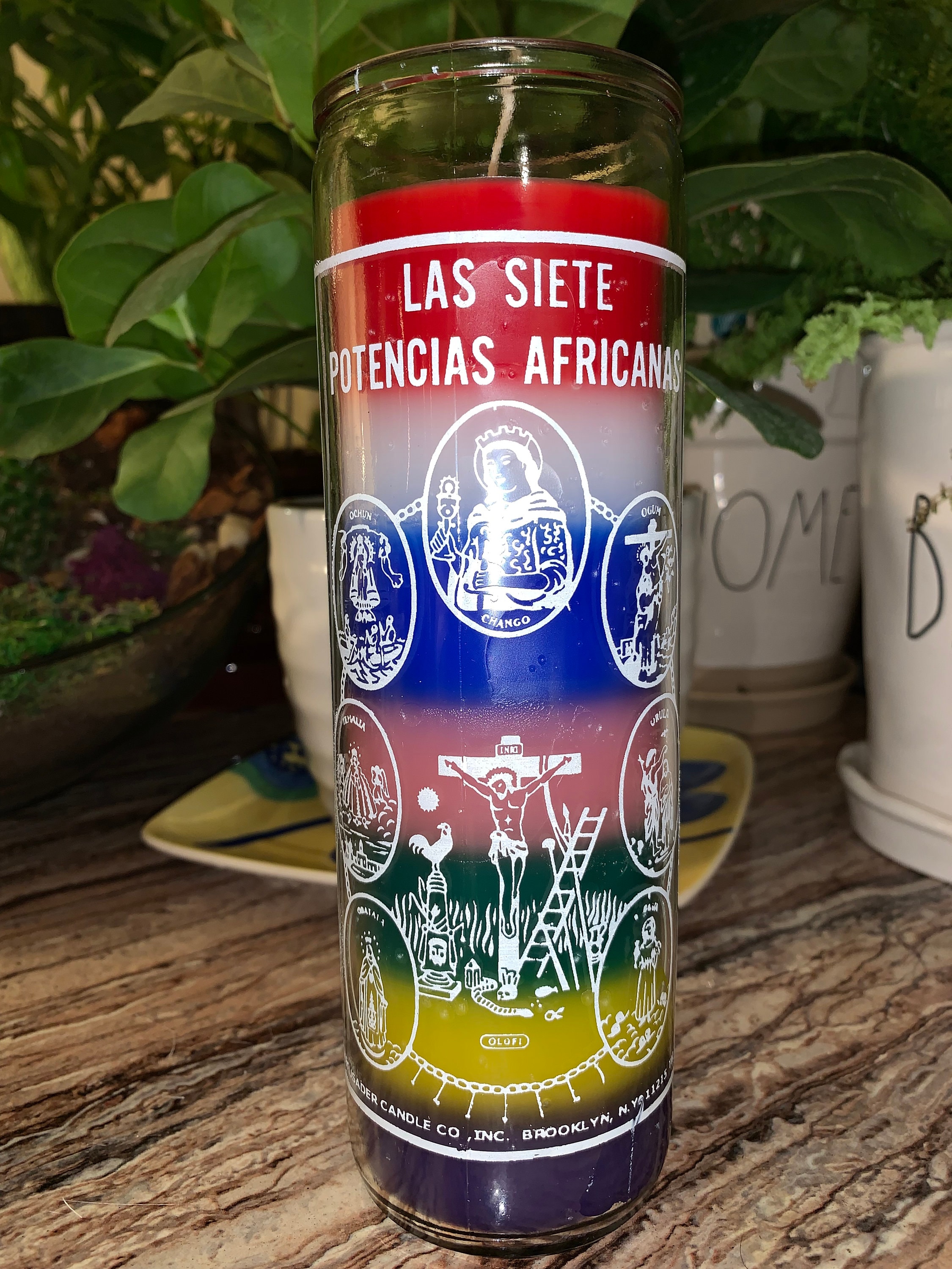 The Seven African Powers/las Siete Potencias Africanas 7 Day Candle - Etsy