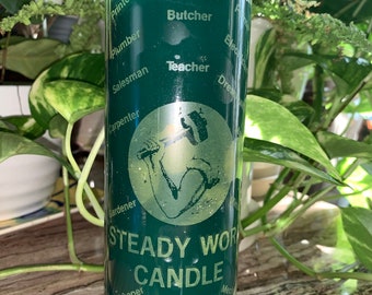 Steady Work Candle - Etsy