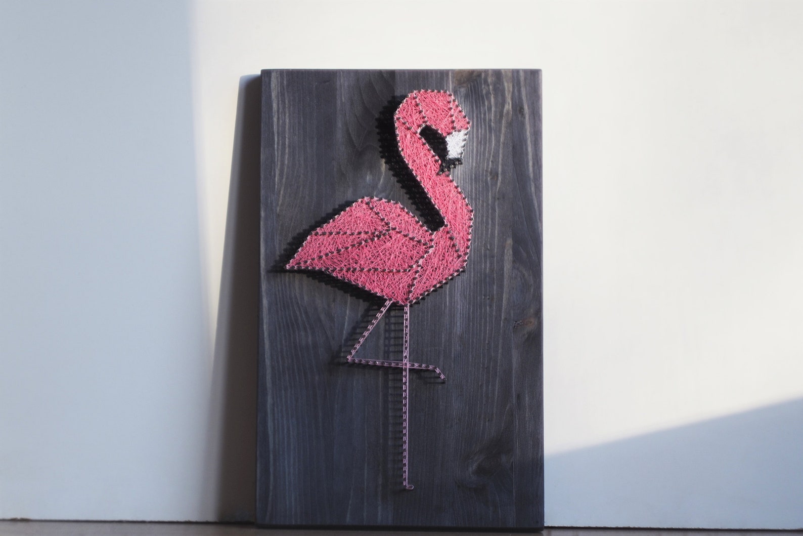 Flamingo String Art Flamingo Wall Art Wire Art Flamingo | Etsy