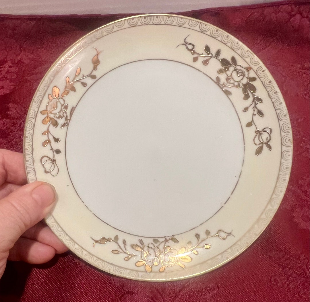 Vintage Hand Painted Nippon Small Plate 1930’s - Etsy