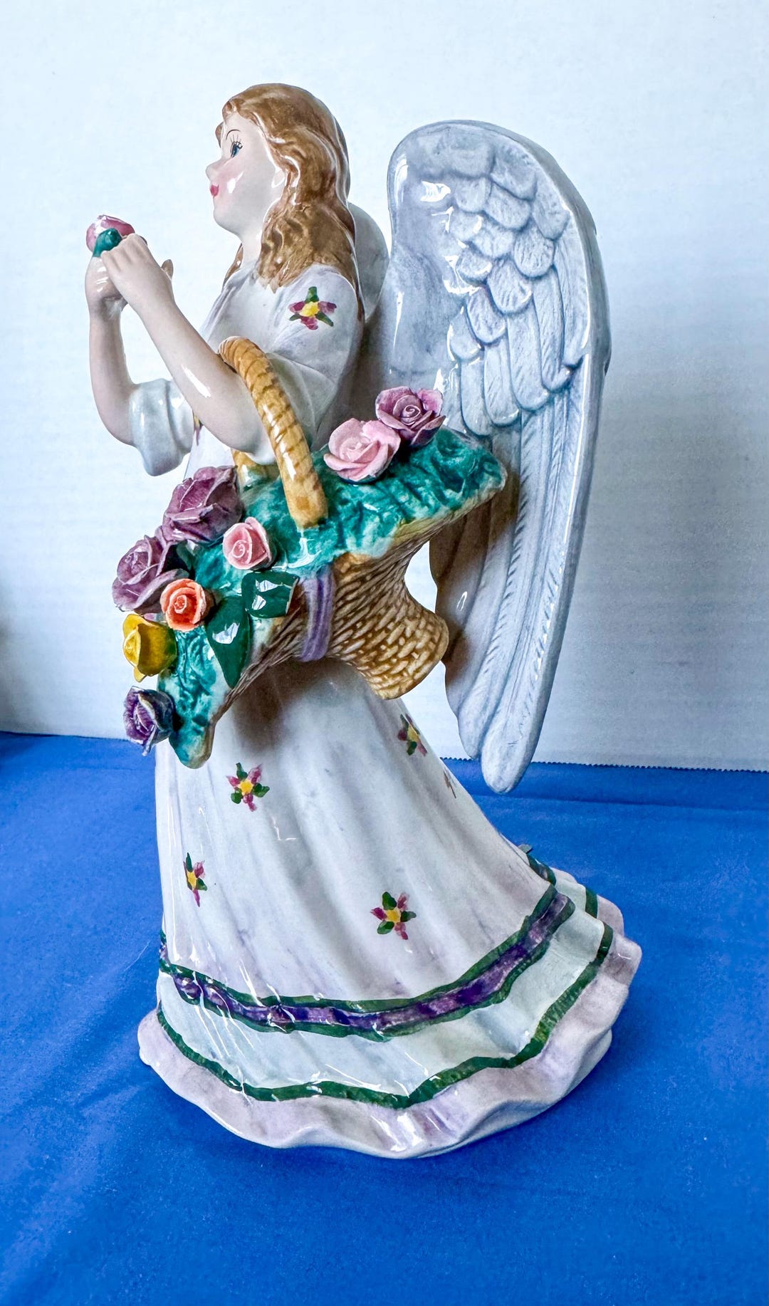 Vintage Lefton Angel Music Box by Yamada Originals 9.5” - Etsy