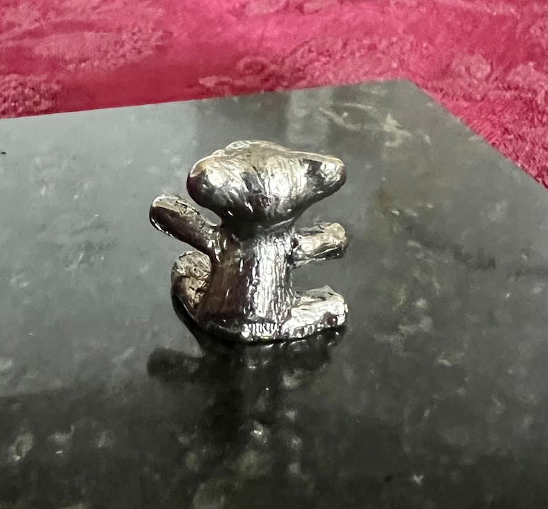 Vintage Teddy Bear Figurine Pewter Miniature - Etsy