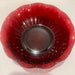 Anchor Hocking Royal Ruby Red Ruffled Ribbed Berry Bowl 6.5 Inches - Etsy