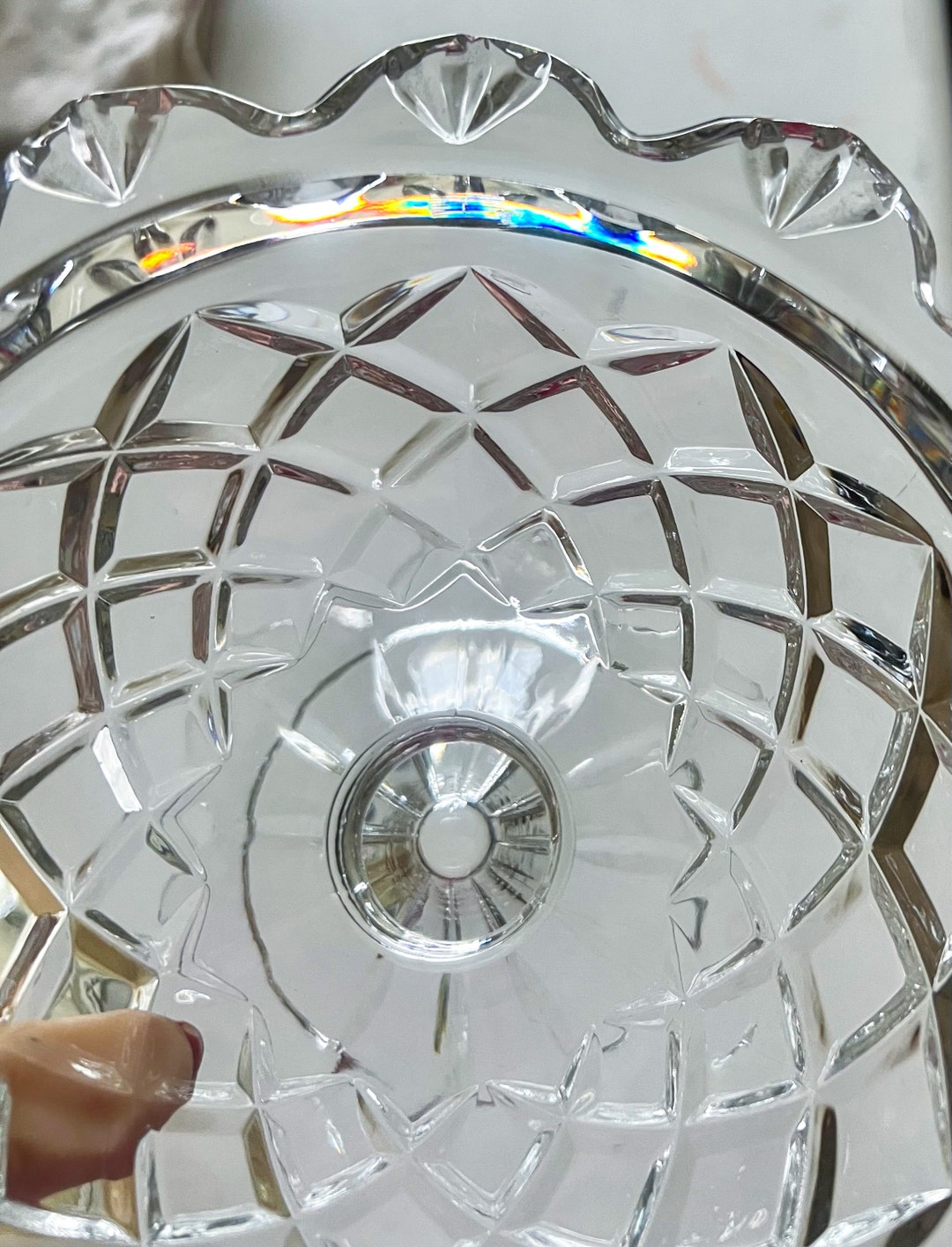 Vintage Lead Crystal Compote Waterford? - Etsy