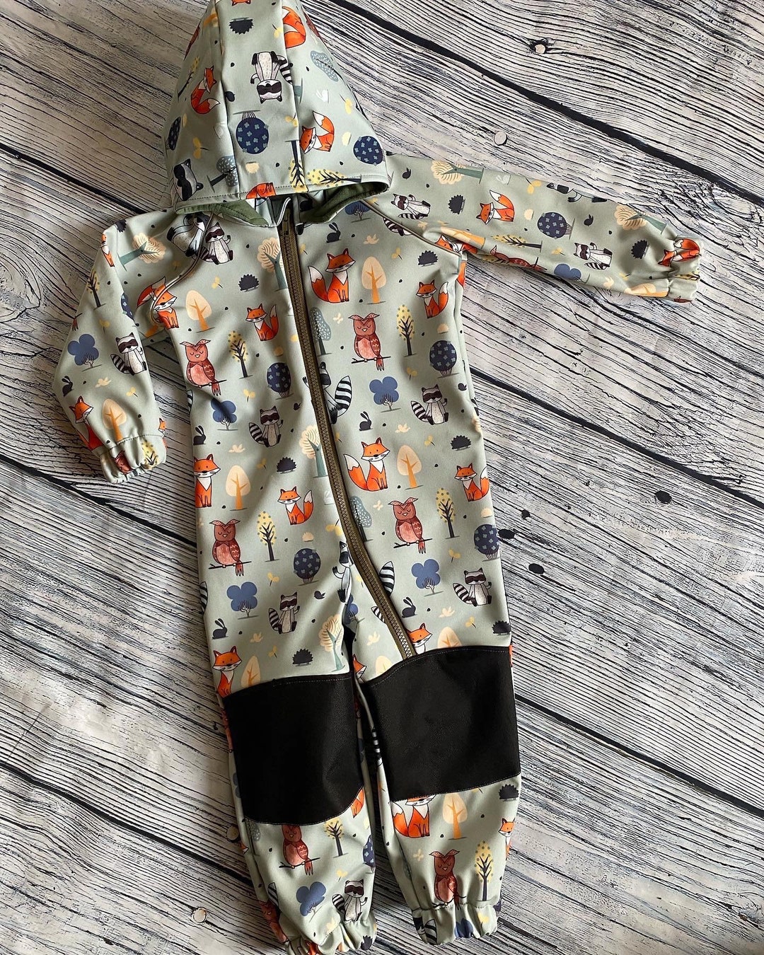 Softshell Overalls With Cordura Softshell Overalls Animal - Etsy