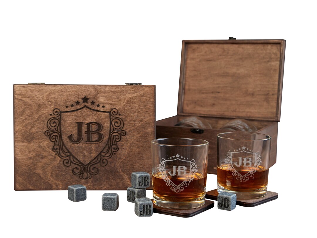 Bourbon Glasses Custom Whiskey Glasses Personalized Whiskey Etsy