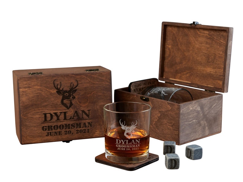 Bourbon Glasses Custom Whiskey Glasses Personalized Whiskey Etsy