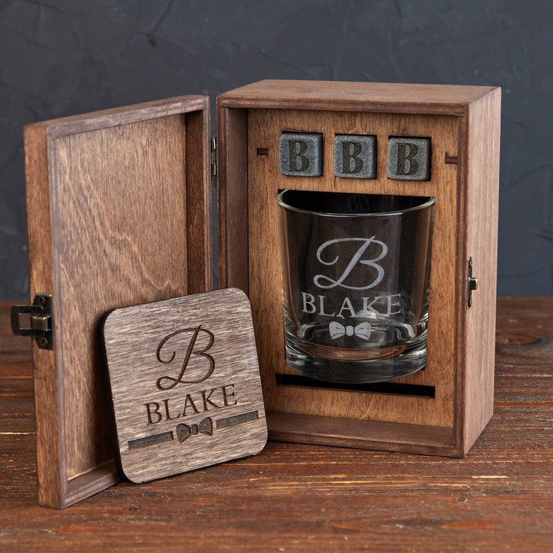 Personalized Bourbon Glasses Etsy