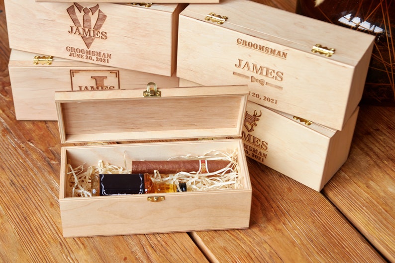 Groomsmen Proposal Box Groomsmen Gift Box Groomsmen Gifts - Etsy