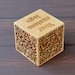 Wooden QR Code QR Code Sign QR Code Cube Custom Logo Cube - Etsy
