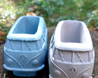 Concrete Vw Bus Planter - Etsy