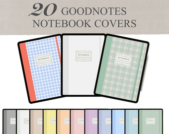 20 Boho Digital Notebook Covers Goodnotes Digital Notebook - Etsy