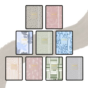 20 Boho Minimal Cute Digital Notebook Covers Goodnotes - Etsy UK