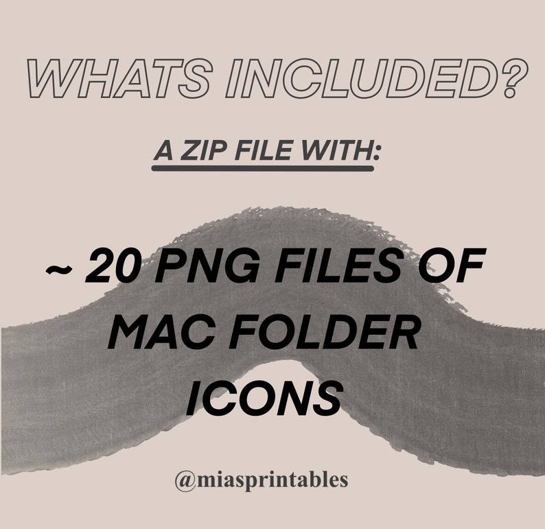Macbook Folder Icons Desktop Icons INSTANT DOWNLOAD | Etsy