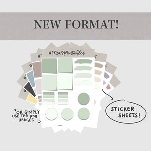 160 Goodnotes Sticky Notes, Stickers, iPad Stickers, Digital Planner ...