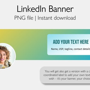 LINKEDIN BANNER for Your Linkedin Personal Profile Reflect Your ...