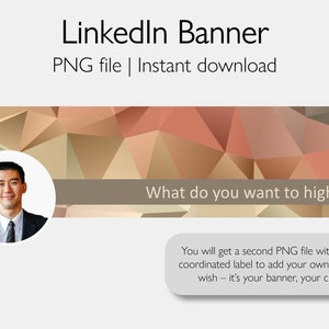 LINKEDIN BANNER for Your Linkedin Personal Profile Reflect Your ...