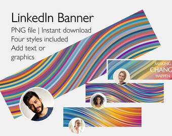 LINKEDIN BANNER for Your Linkedin Personal Profile Reflect - Etsy