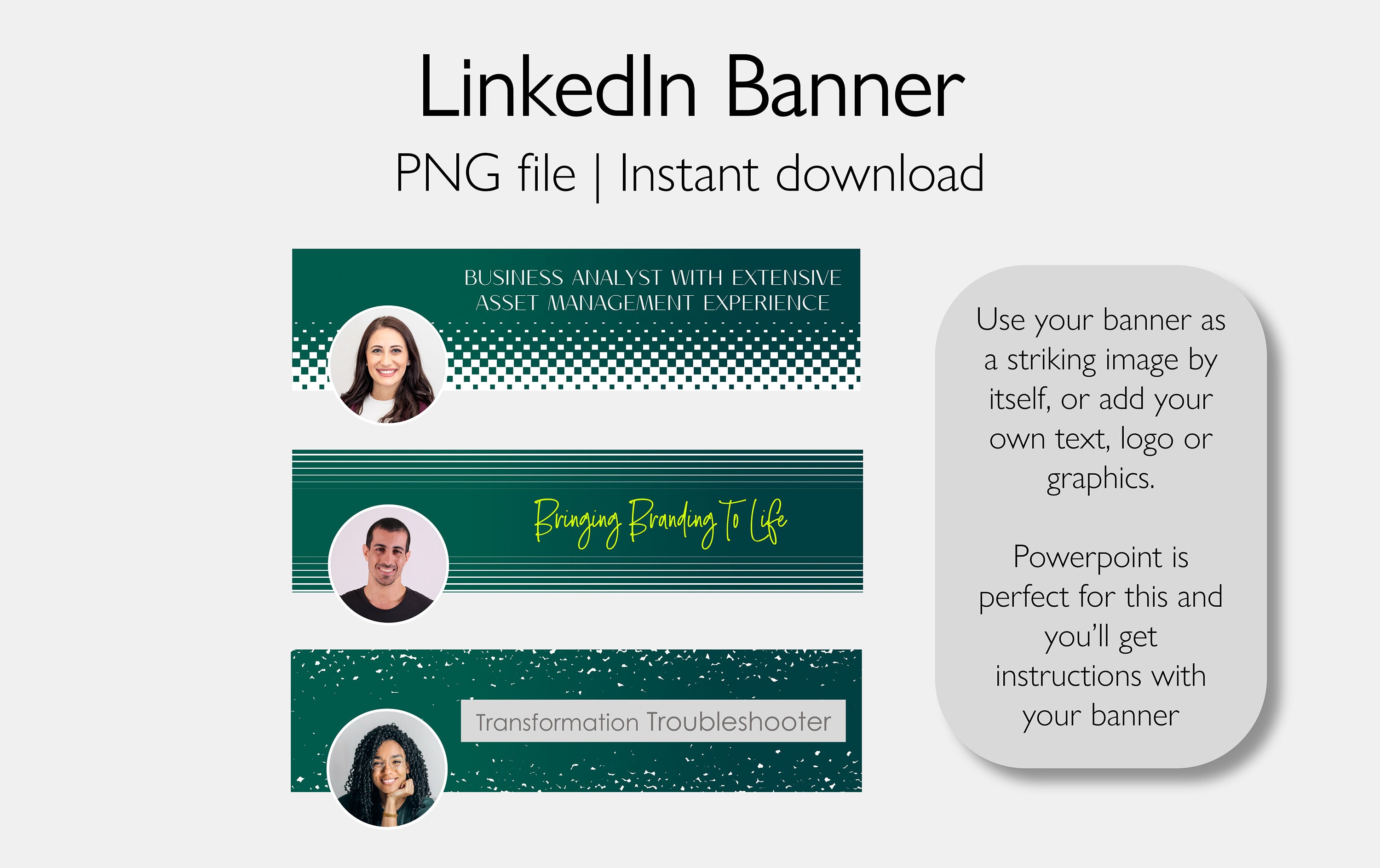 LINKEDIN BANNER for Your Linkedin Personal Profile | Reflect Your ...