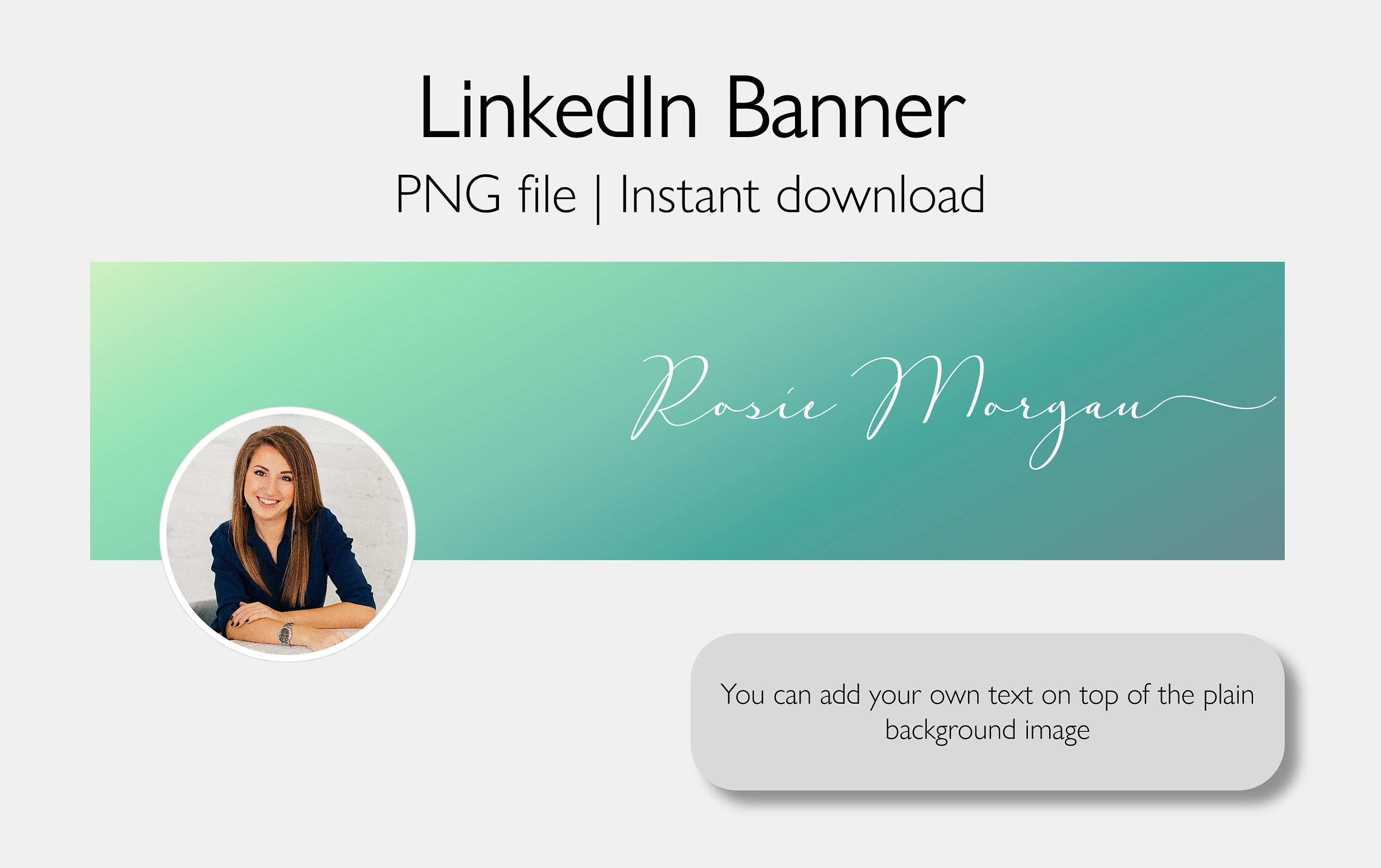 LINKEDIN BANNER for Your Linkedin Personal Profile | Reflect Your ...