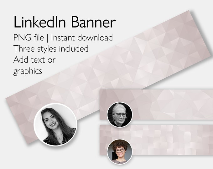 LINKEDIN Banner for Your Linkedin Profile Image, Linkedin Banner ...