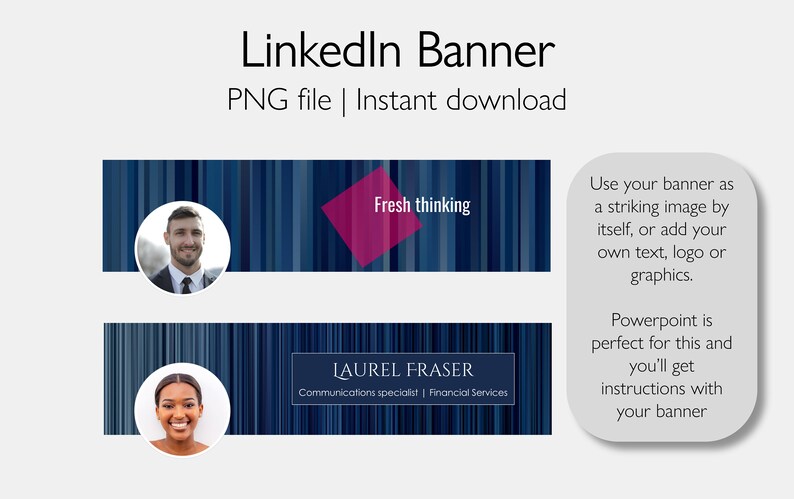 LINKEDIN BANNER for Your Linkedin Personal Profile Reflect Your ...