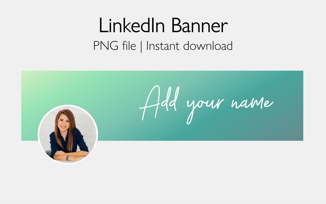 LINKEDIN BANNER for Your Linkedin Personal Profile | Reflect Your ...