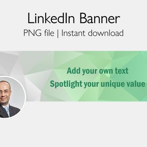 LINKEDIN BANNER for Your Linkedin Personal Profile Reflect Your ...