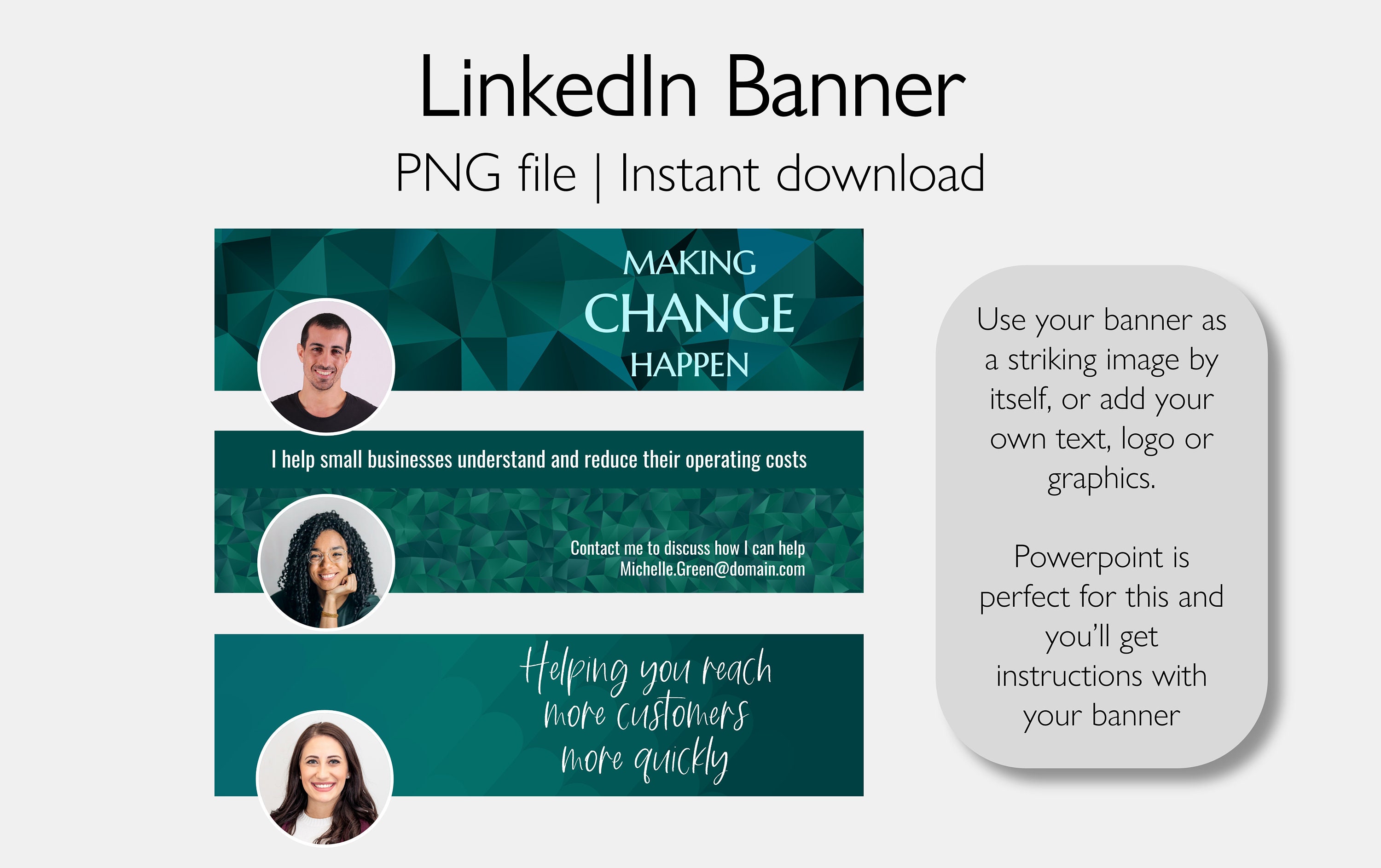 LINKEDIN BANNER for Your Linkedin Personal Profile | Reflect Your ...