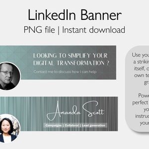 LINKEDIN BANNER for Your Linkedin Personal Profile | Reflect Your ...