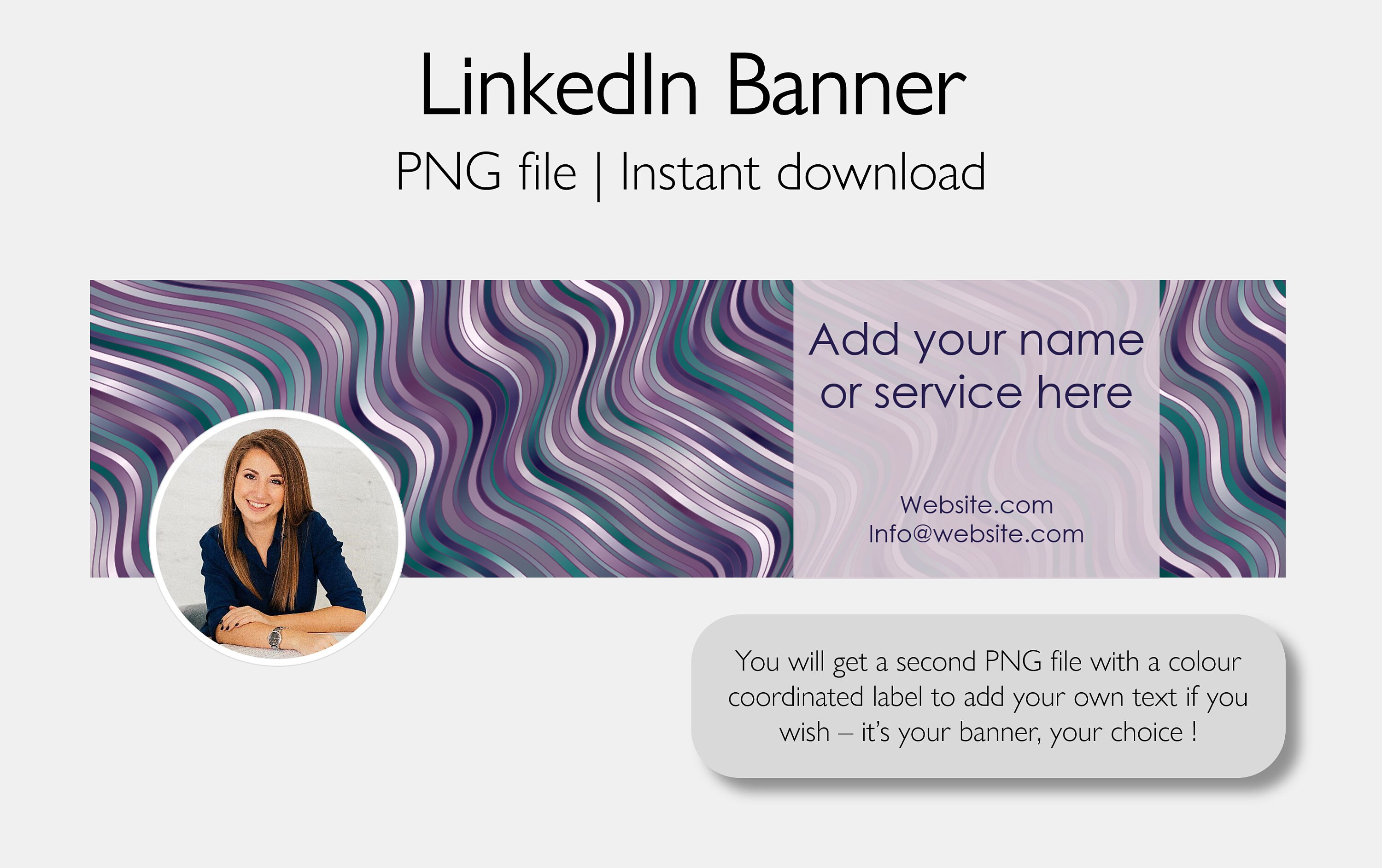 LINKEDIN BANNER for Your Linkedin Personal Profile Reflect Your ...