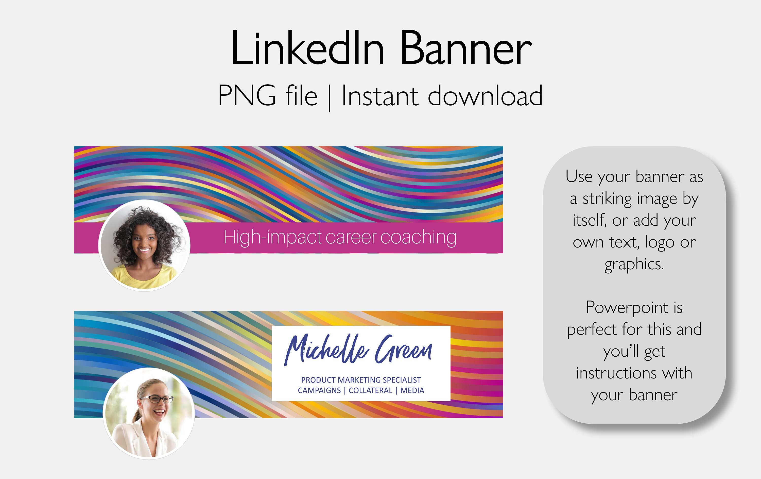 LINKEDIN BANNER for Your Linkedin Personal Profile | Reflect Your ...
