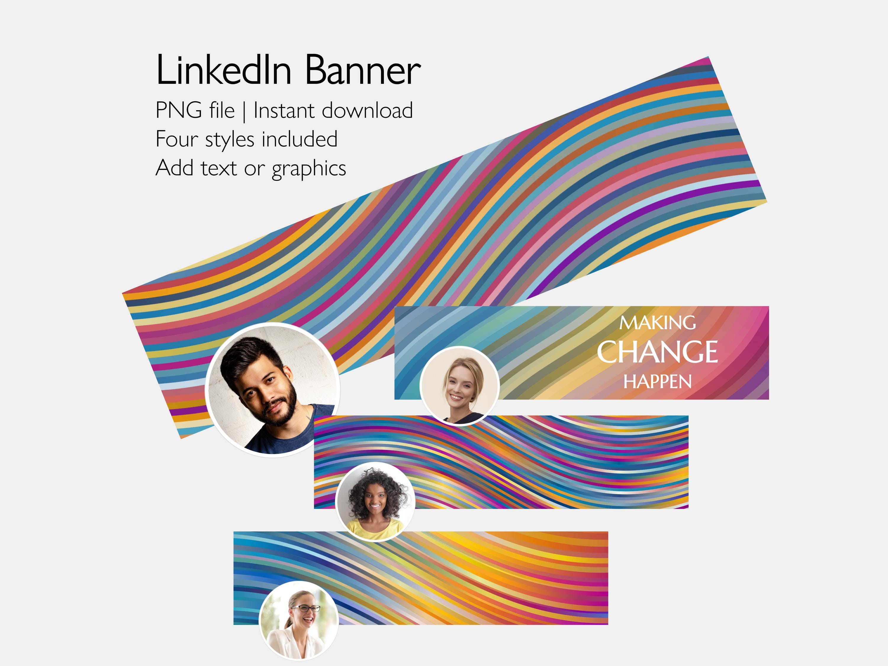 LINKEDIN BANNER for Your Linkedin Personal Profile | Reflect Your ...