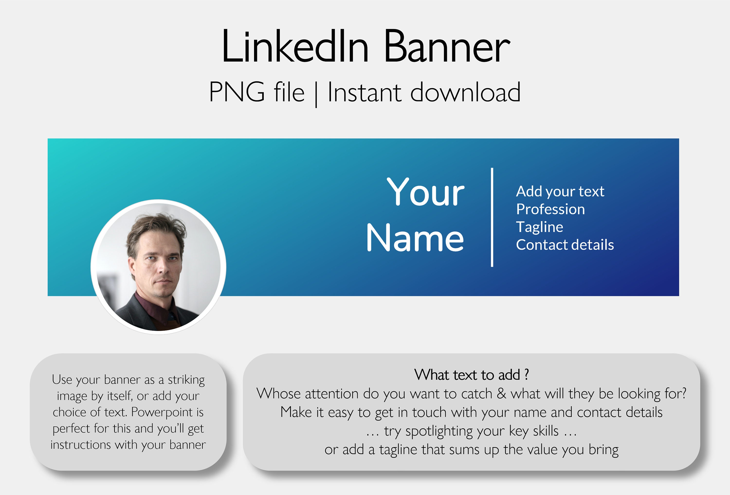LINKEDIN BANNER for Your Linkedin Personal Profile Reflect Your ...