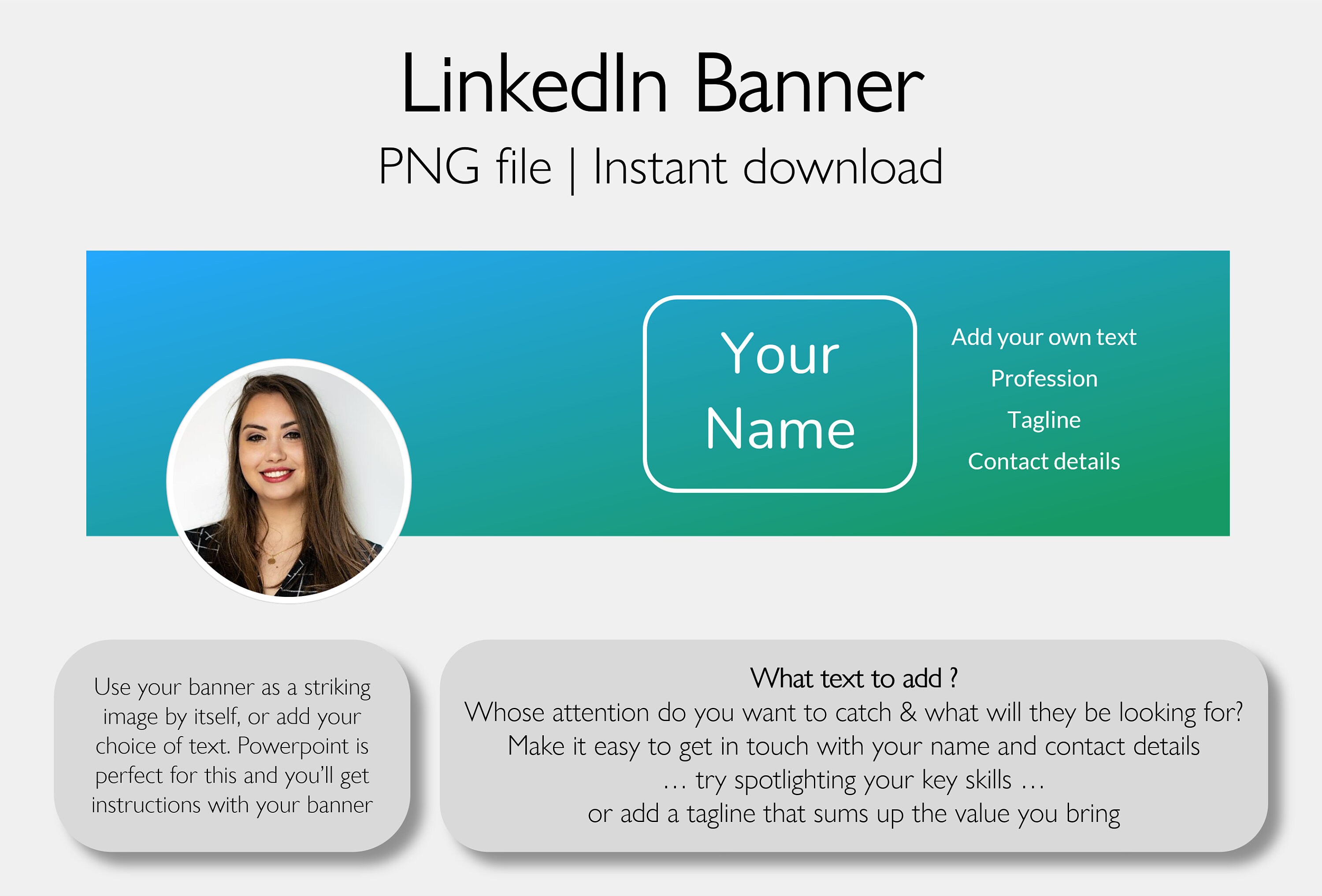 LINKEDIN BANNER for Your Linkedin Personal Profile | Reflect Your ...