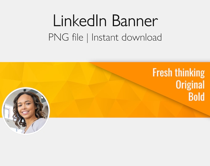 LINKEDIN BANNER for Your Linkedin Personal Profile Reflect - Etsy