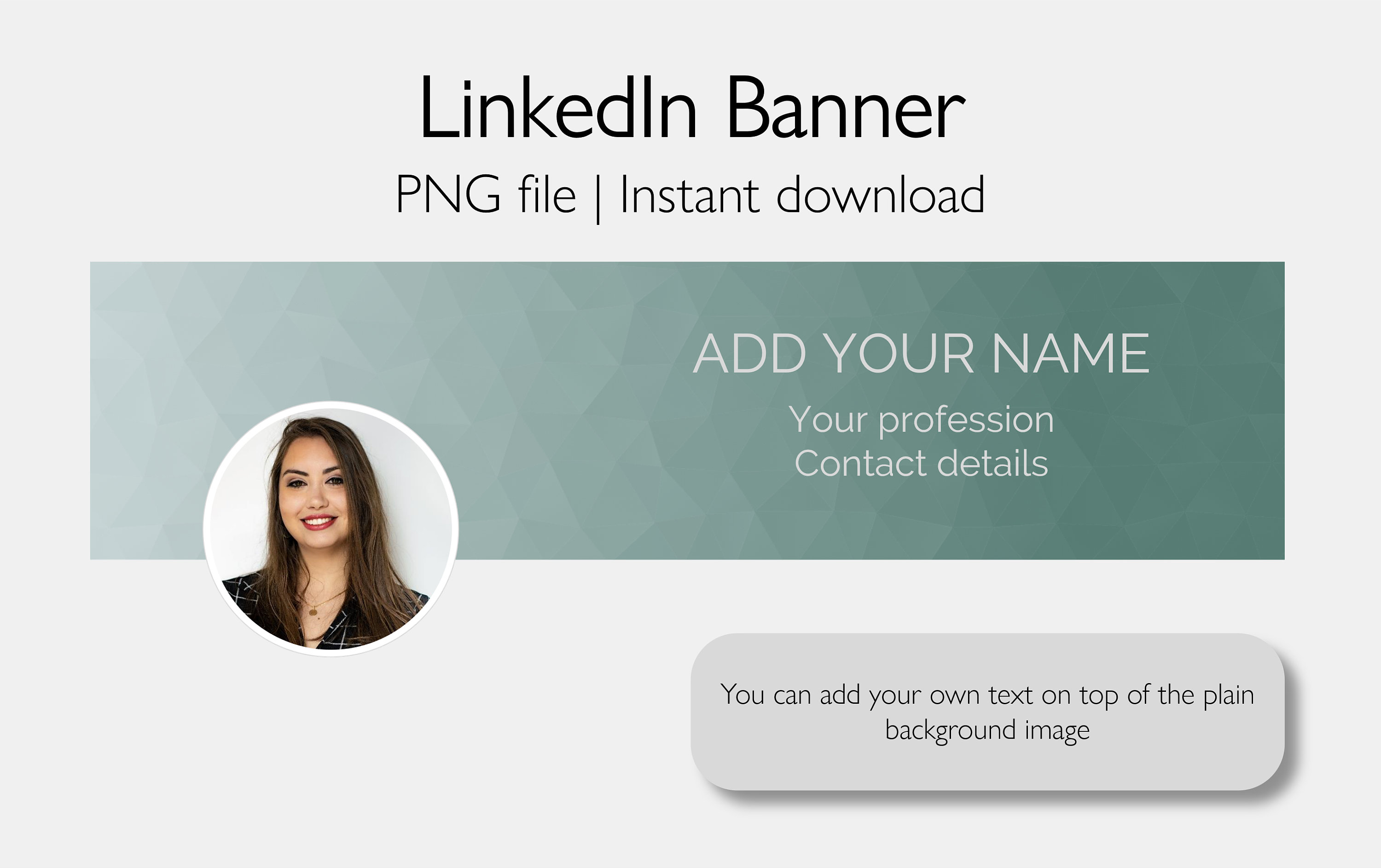 LINKEDIN BANNER for Your Linkedin Personal Profile Reflect Your ...