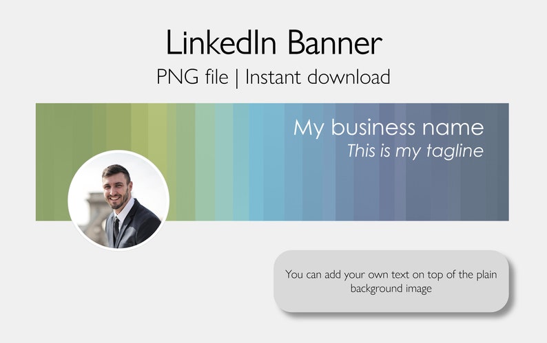 LINKEDIN BANNER for Your Linkedin Personal Profile Reflect | Etsy