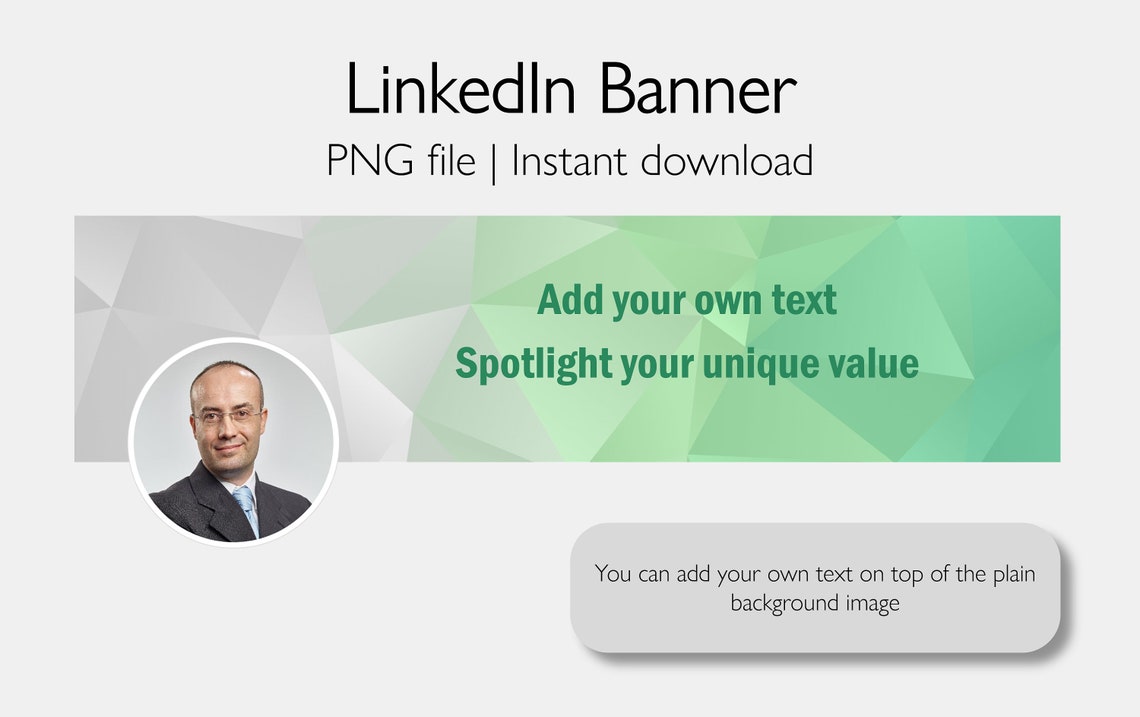 LINKEDIN BANNER for Your Linkedin Personal Profile | Reflect Your ...