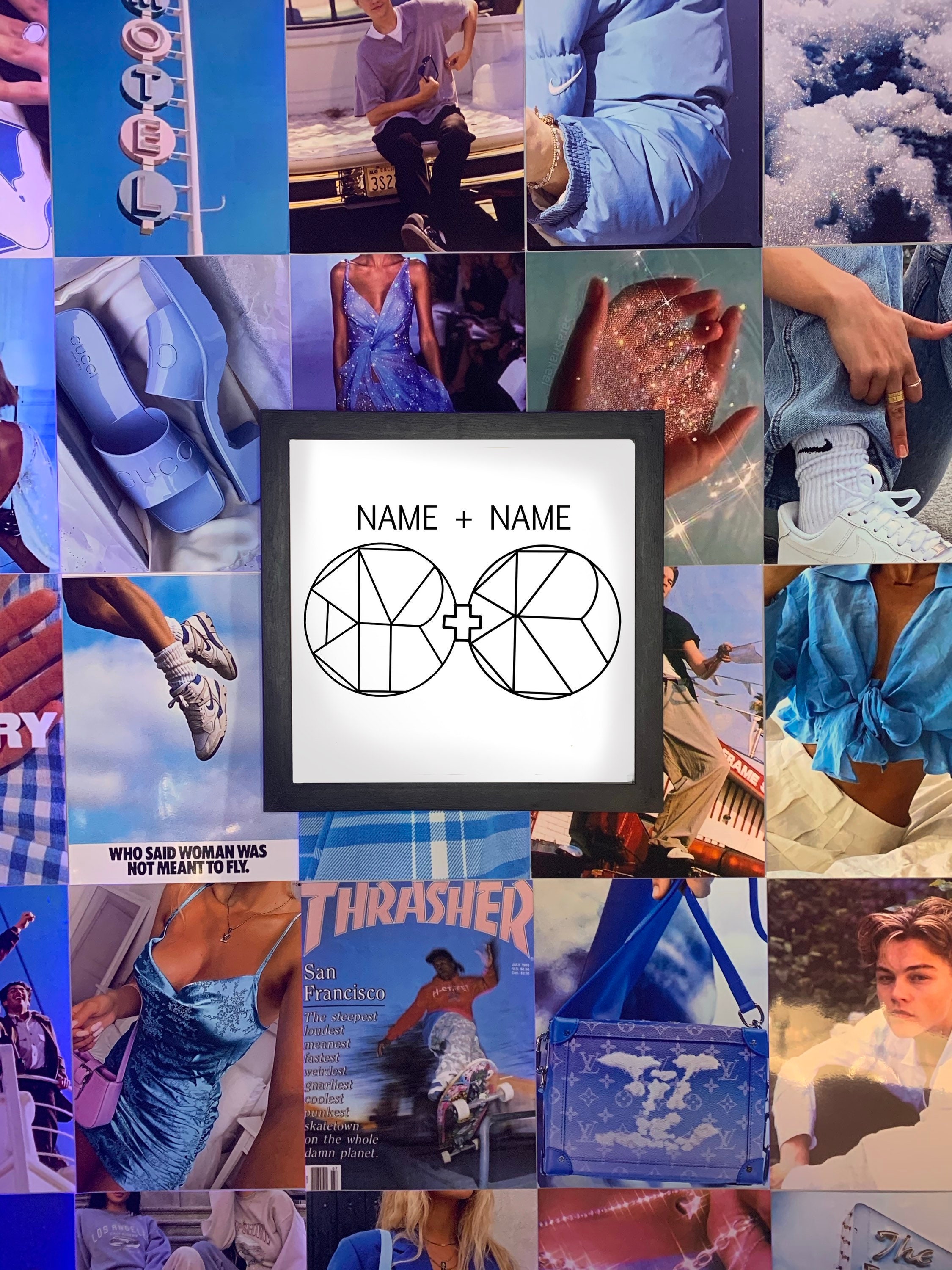 Name Logo for Two - Personalized to Your Names - Tiktok Name Logo ...