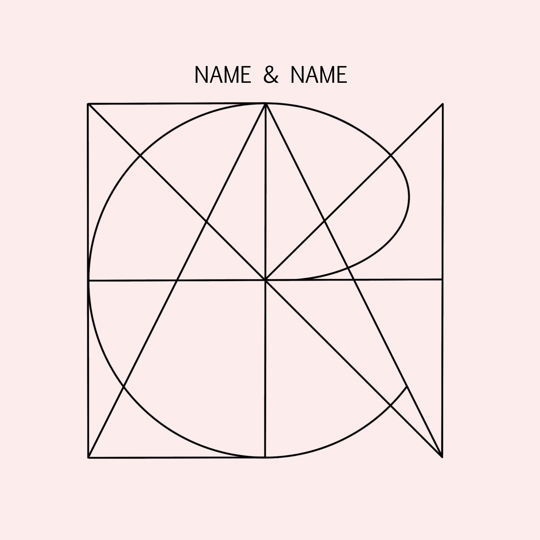 Name Logo for Two - Personalized to Your Names - Tiktok Name Logo ...