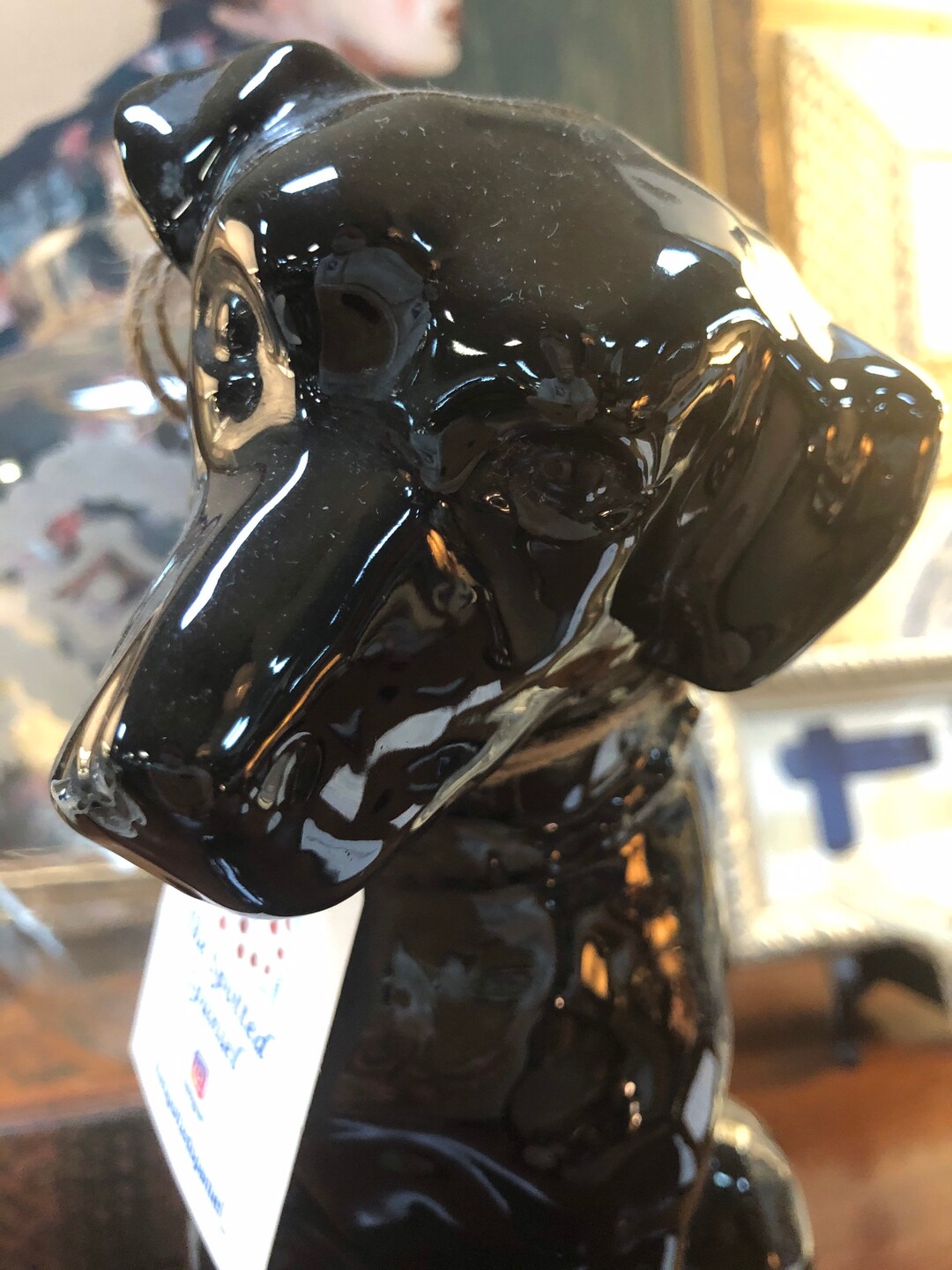 Black Labrador Retriever Figure - Etsy