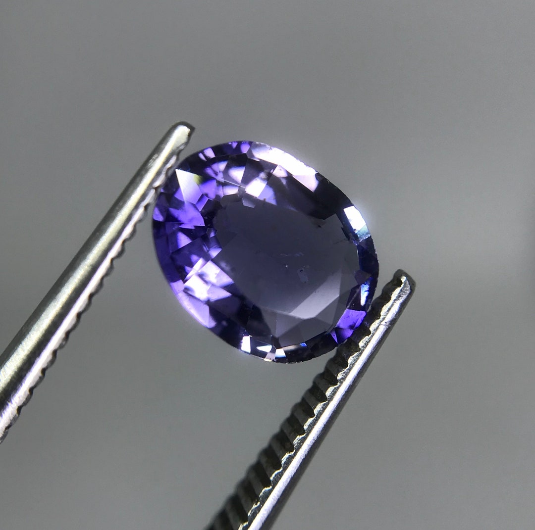 0.93 Carat Wonderful Natural Blue Iolite Oval Shape From India - Etsy