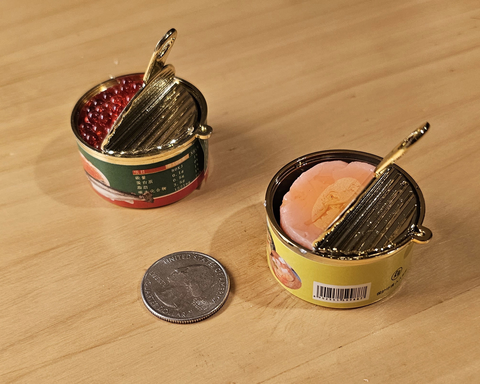 1 Pc Caviar Ham Spam Canned Food Miniature Food Charm #KR012 - Etsy