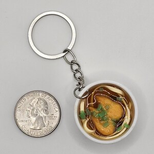 Ramen Noodle Dessert Miniature Bowl Charms Keychain Key Ring Charm - Etsy