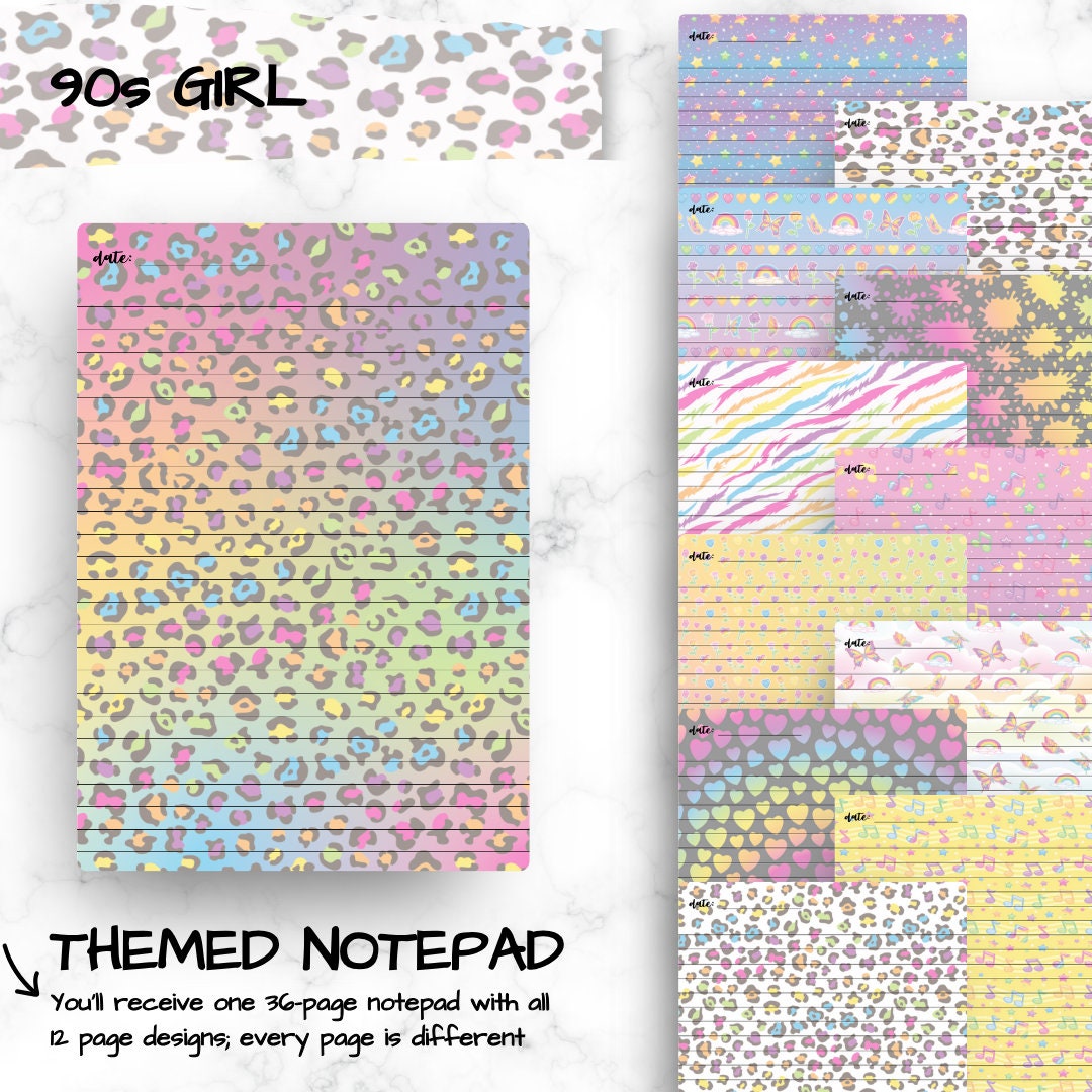 90s Girl Notepad See Images for Details - Etsy